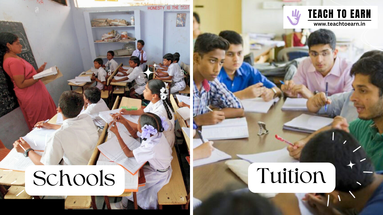 The Battle Between Schools And Tuition Classes - TeachToEarn